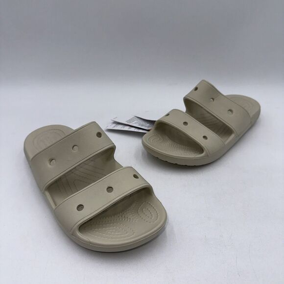 CROCS | Shoes | Crocs Unisex Baya Twostrap Slide Sandals Beige Size ...